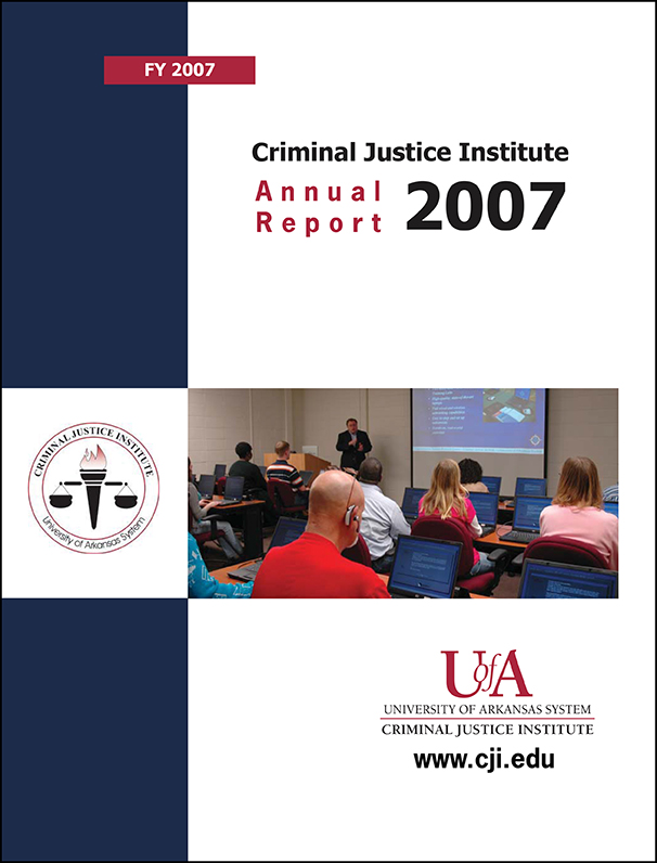 CJI Annual Reports Archive - Arkansas Criminal Justice Institute ...